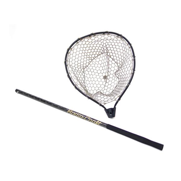 ロデオクラフトRCカーボンネット◆サイズ：L◆カーボンシャフト長：850mm◆ネット寸法：縦530mm/横520ｍｍ/深さ：285mm