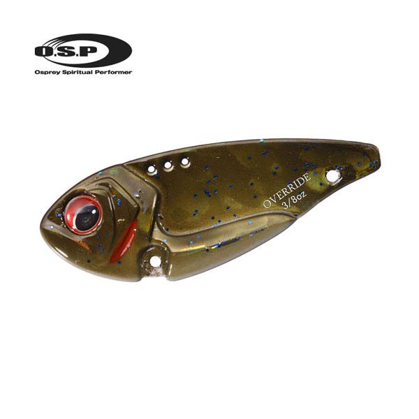 OSP/オーエスピーOVER RIDE/オーバーライド　3/8oz◆重さ：3/8oz★オールシーズンメタルでオーバーライドする！フィールドのハイプレッシャー化が進む中で、釣果を上げるためには「食わせ」と「リアクション」を使い分ける必要が高ま...