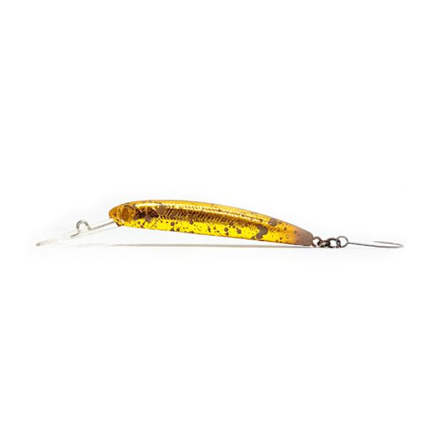 ハンクルザッガー　50F1◆全長：5.0cm◆ウエイト：1.5g★ZAGGER 50 F1は、一定のリズムでジャーク（あるいはトゥイッチ）とポーズを反復することによって生み出される垂直方向のジグザグの動きでバイトを誘うミノーです。このアクシ...