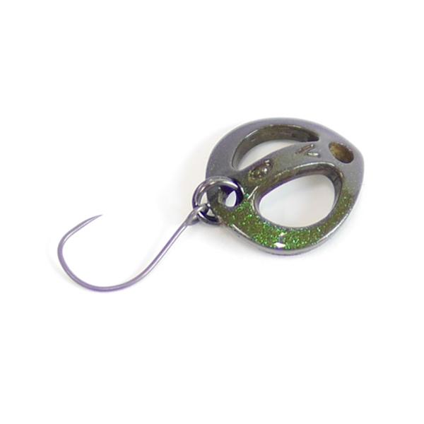 ロブルアー　バベルV3　■ウェイト：0.8g★今度は孔が2か所！？ダブルタイフーン形状でしっかりとフックを中心にホールドする。泳がない、漂うバベル低活性時の決定版