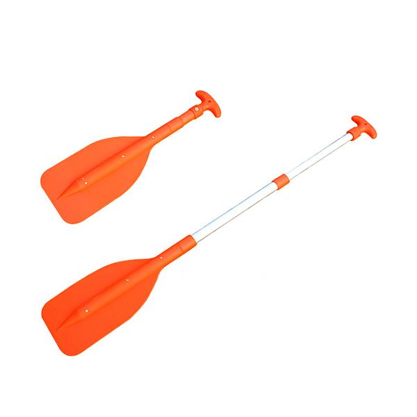 テレスコパドル/2段式【750130】◆サイズ：530mm（最短時）-1060mm(最長時）◆シャフト：アルミ製(φ22mm＆φ25mm)◆ブレード：プラスチック製(300mm×160mm)★コンパクトサイズで収納勝手のよいパドルです。緊急...