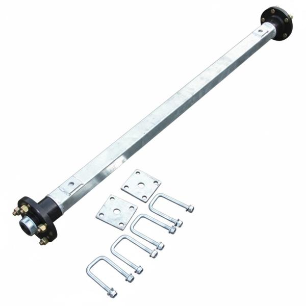 ロードライト用車軸キット/小型普通用品番19190ロードライトトレーラーの足回りをブラスト仕様に変更するパーツです。グリスアップが簡単に行え、ベアリング、オイルシールが国産対応品に変わりますのでパーツ供給も便利です。高強度・高機能なトレーラ...