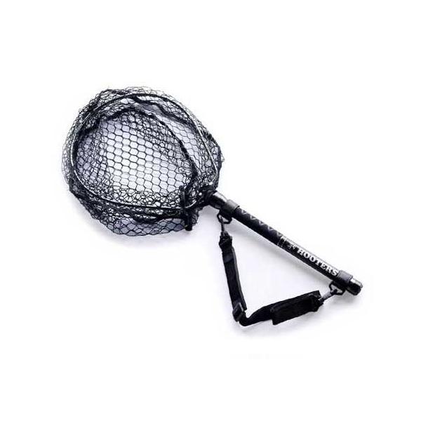 HOOTERS/フーターズランディングネットBANK　150◆シャフト全長：1.53ｍ（シャフト仕舞寸法38cm）◆ネット直径：縦：34×横32ｃｍ★オカッパリアングラーの声を形にしたランガン専用モデル!!【ちょうど良い長さ】無理すれば届き...