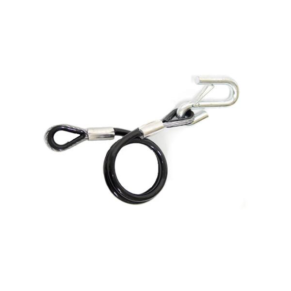 BLAST TRAILＢヒッチケーブル　品番19161◆入り数：2本組◆サイズ：約33〜100cm(端の輪からS字フックまでの長さ)★3500LBS　（1585ｋｇ）対応の高強度セーフティーワイヤーです。