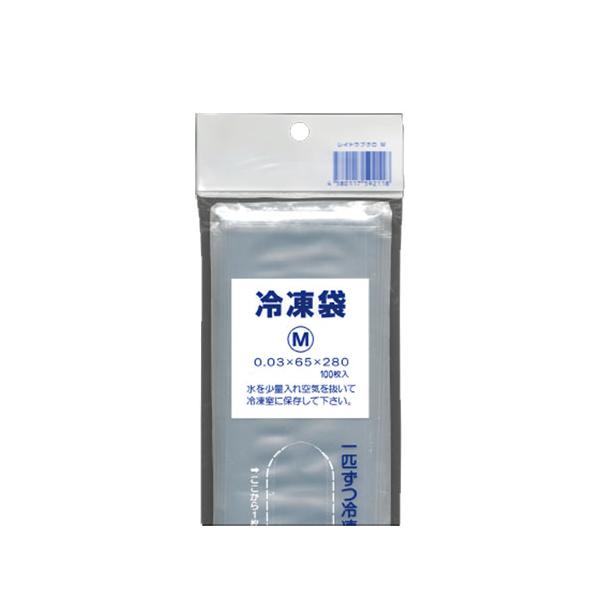 ホクエツ冷凍袋　M■横×縦：65mm×28mm■厚さ：0.03mm■数量：100枚入★Ｍ、Ｌサイズは鮎・渓流魚・キスに、ＬＬサイズはアジ・マス・ヤリイカに。ＭＯ、ＬＯは開き対応にもなります。 ＬＬＯは大型のイカやキンメ開き、グレにも使えます...
