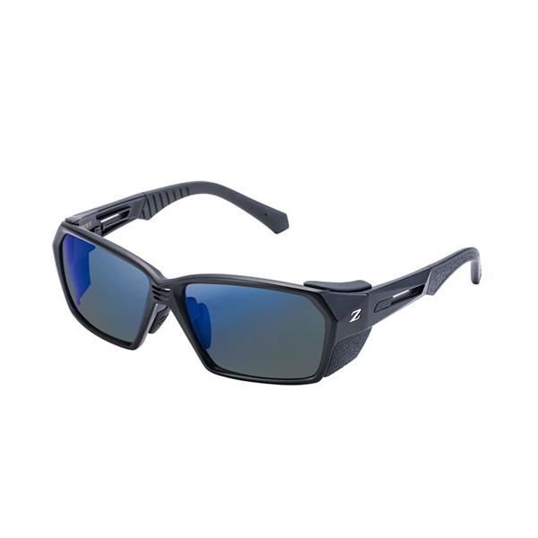 ゼクールーフ　F-2049 （TVF/BM) マットブラック◆フレーム：マットブラック◆レンズ：トゥルビューフォーカス/ブルーミラー★周囲の状況把握や動きやすさにつながるレンズ幅62mmのワイドな視野。そしてHOVERよりも大きなサイズで両...