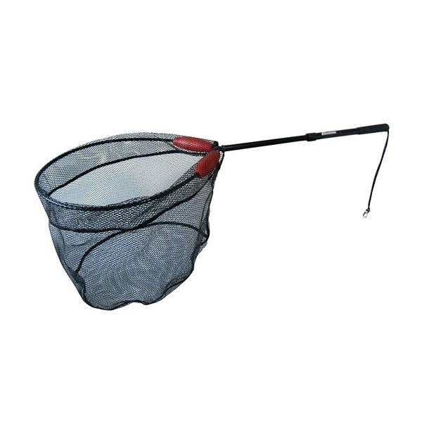 BISONWAVE/バイソンウェーブ　　フローティングラバーネットズーム　【OG-028】◆ネットフレームサイズ：タテ500ｘヨコ350ｘ深さ360（mm）◆材質：本体/アルミ、ネット/ラバーコーティングネットフロートの浮力で水平に浮く安心...