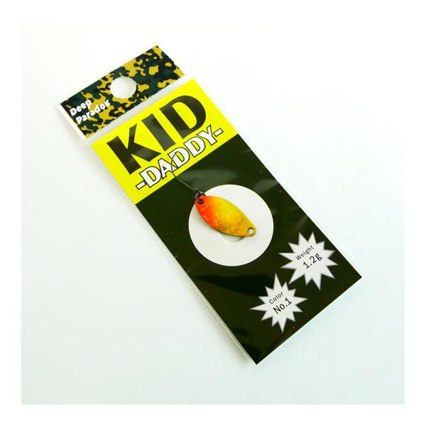 ディープパラドックスキッドダディ◆サイズ：1.2gキッドダディは●速度域はKID譲りで広く、オールレンジに対応してくれます。●放流されてすぐに大きめのシルエットを嫌がる状況や、 　シルエットを下げたいけれど波動は強くしたい時に有効です。●リ...