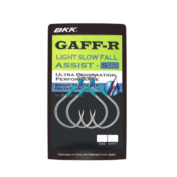 BKK　GAFF-R　アシストフック アシスタント■長さ:S,M,L■フックサイズ:#1,#1/0,#2/0,#3/0,#4/0★GAFF-Rはスロージギング対応のバーサタイルフックです。魚を貫通する際に、接触面積を減らすように設定されたフ...