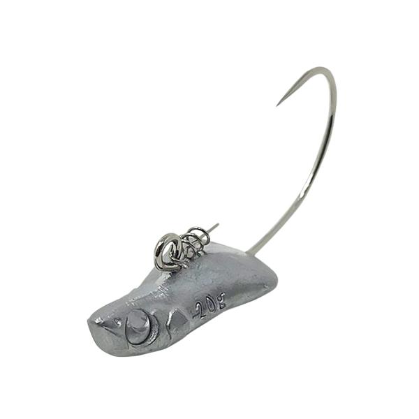 ルーディーズロールスイムジグヘッド　5g-25g■サイズ-入数：5g-3pcs、7g-3pcs、10g-3pcs、15g-3pcs、20g-2pcs、25g-2pcsオリジナルフック搭載！！研ぎ澄ましたフックポイントでフッキング率UP！！ま...