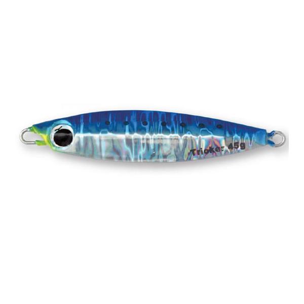 Melonya/メロン屋工房TRICKER2/トリッカー2　◆ウエイト：45g★名作トリッカーの進化バージョンとして開発、フォールアクションを重視したセンターバランス左右非対称設計です。投入後から着底までのフォール、ジャークからの喰わせのフ...