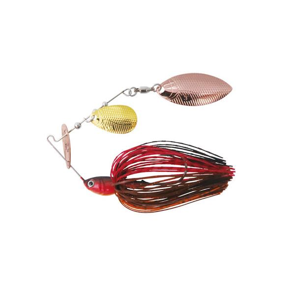 Bottomup/ボトムアップChiBeeble/チビーブル◆Weight：1/4oz◆Blade Type：TW(タンデムウィロー)★スプリッター(特許出願済み)が振動し、「ヨコ揺れ」を発生。小魚が身をクネらせて泳ぐかのごとくスカートの艶...