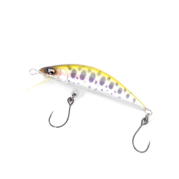 レイチューンDP45RR　マーク3■重量:2.4g★DP45RRは、バルサミノーの高性能に、精密な3Dモデリングデザインを施すレイチューンオリジナル製法の最新鋭トラウトミノーシリーズ。