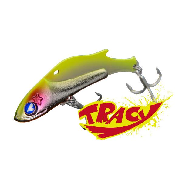 BlueBlue/ブルーブルーTracy/トレイシー◆ウエイト：25g◆フック：トレブルフック＃6（2個）標準装備軽い! 浮きあがらない! 絡まない！鉄板バイブの「釣れる」という性能を極限まで高め、アングラーにとっての使いやすさを徹底的に追...