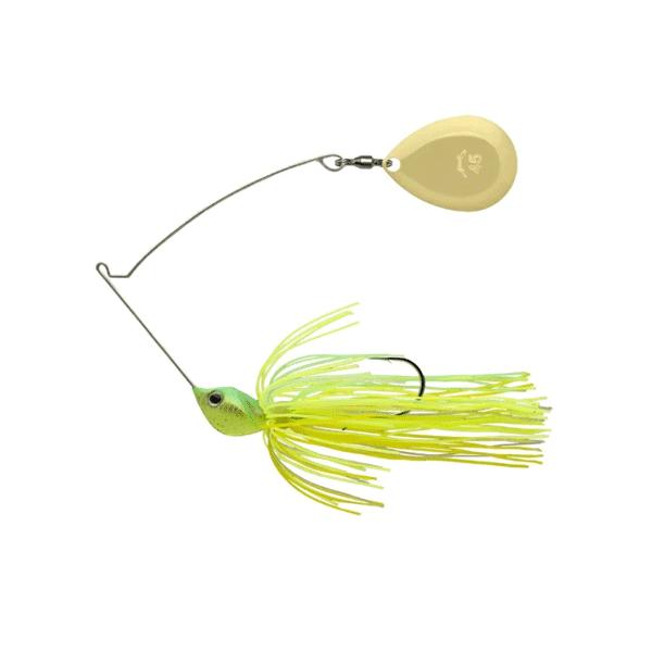 ノリーズシングルコントロール　5/8oz　■Weight：17g（5/8oz.）■Hook Size：#3/0バルキー系ソフトベイトと組み合わせることで、より強い集魚力を発揮し、さらにゆっくりと引くことのできるニュータイプのスピナーベイトが...