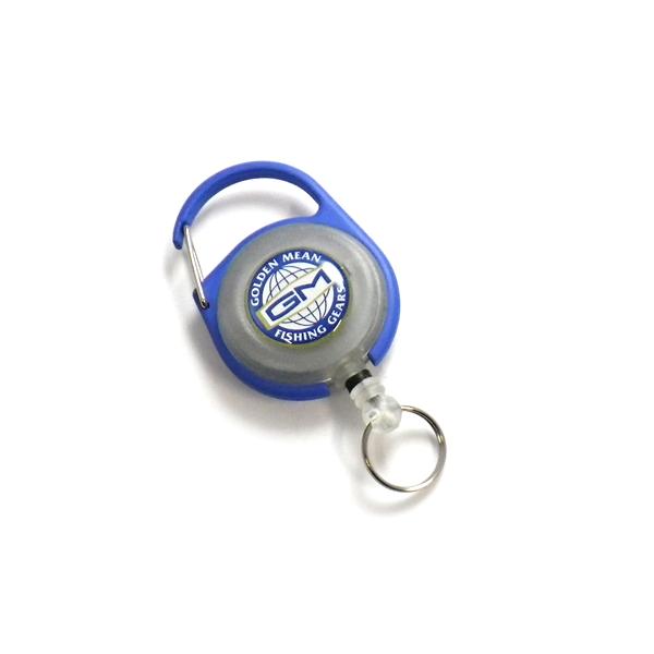 GoldenMean/ゴールデンミーンGM PIN ON REEL/GMピンオンリール●サイズ:全長75mm（スナップホルダー取り付け時120mm）　●自重:17.3g（スナップホルダー取り付け時17.6g）　●コード長:65cm●付属品:...