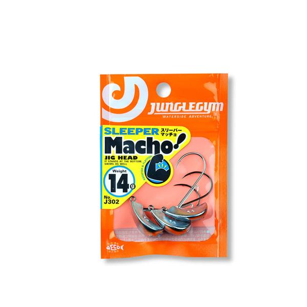 JUNGLEGYM/ジャングルジム　SLEEPER Macho/スリーパーマッチョ　◆入数：7g・10g・14g：3ヶ入り　　　　21g：2ヶ入り★大型ロックフィッシュ、ヒラメ、マゴチetc。スリーパーの血を受け継ぐ太軸バージョン。大型ロッ...