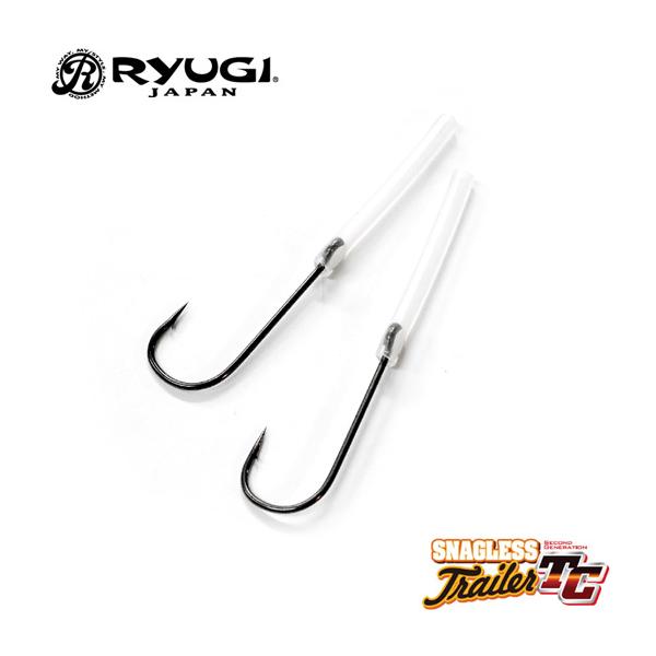 Ryugi/リューギSNAGLESS TRAILER TC/スナッグレストレーラー TC 【HST079】◆サイズ：S/M/L◆入り数：S（4本）/M（3本）/L（3本）★特徴的なフックの装着方式を採用する事により、ワイヤーベイトのスナッグ...