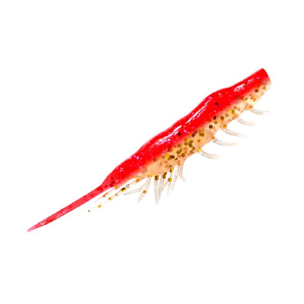 MAGBITE/マグバイトSnach Bite Shrimp/スナッチバイトシュリンプ◆サイズ：2.5inch◆入数：4ヶまんま海老のワームにダウンサイズ2.5インチ登場！ダートもフォールもスイミングも、キビキビヒゲ＆パタパタ足の「リアル海...