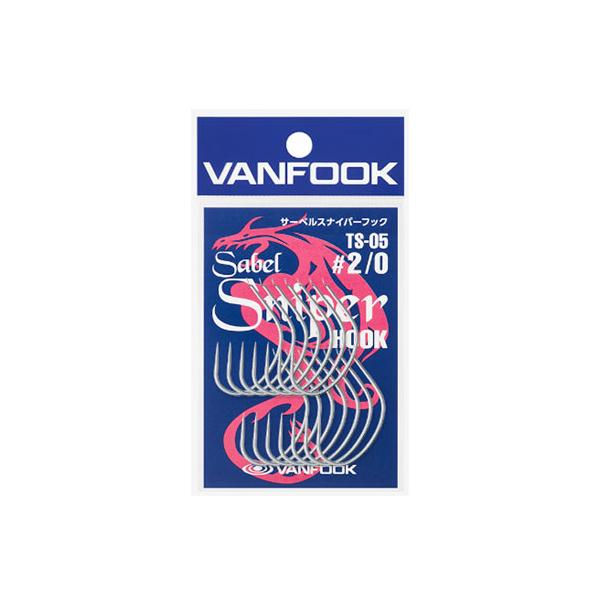 VAN FOOK/ヴァンフック　Sabel Sniper Hook/サーベルスナイパーフック■カラー：シルバー★「超早掛デザイン」太刀魚ジギング専用フック。ほんのわずかなアタリも逃さない究極の鋭さを追求したロングテーパーポイント。手返しの良...