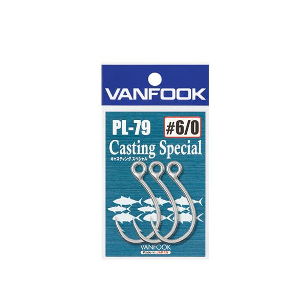 VAN FOOK/ヴァンフック　Casting Special/キャスティングスペシャル■カラー：シルバー■入り数：6（＃1/0，＃2/0）、5（＃3/0）、4（＃4/0，＃5/0）、3（＃6/0，＃7/0）、2（＃8/0，＃9/0）★幅広...