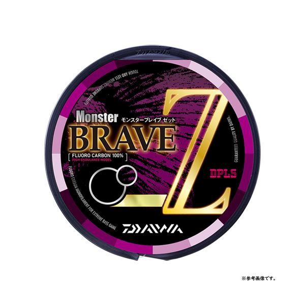 DAIWA/ダイワMonster BRAVE Z/モンスターブレイブZ■フロロカーボンライン■400m巻き（80m毎・100毎にマーキング付き）■18lb・20lbモンスターバスをターゲットとした高品質フロロライン。ストラクチャーからモンス...