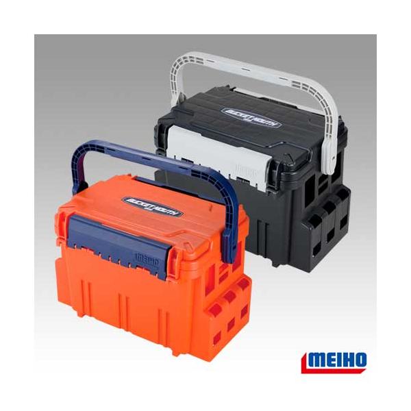 MEIHO/メイホー　バケットマウス　BM-5000■サイズ：440×293×293mm■素材：耐衝撃性コーポリマー■重量：2,380g■カラー：ブラック、オレンジ■容量：20?★座れる収納BOXとして定着したハードボックス「バケットマウス...