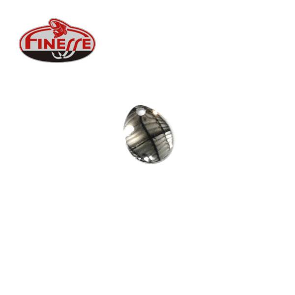 FINESSE/フィネスコロラドブレード プレーン SN ＃00-＃2◆入り数：5枚（＃00,＃0,）4枚（＃1）3枚（＃1.5,＃2）★スピナーベイトやジグスピナーの交換用ブレードです。