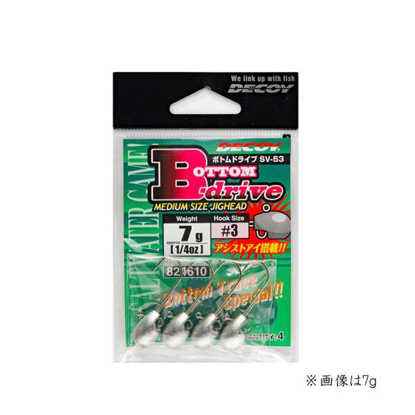 ボトム攻略のスペシャリスト! 根魚狙いに強い味方現る!ありそうでなかったセッティングでボトムレンジを完全攻略!・フックサイズ＃3・重さ：5g・入り数：4個入り