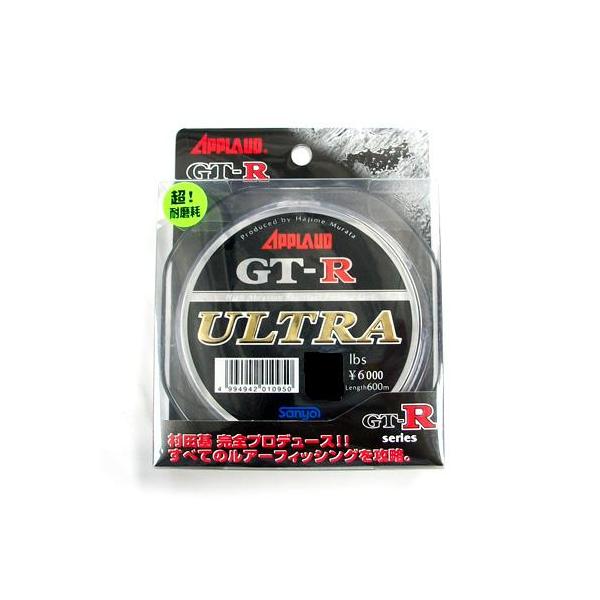 SANYO/サンヨーGT-R ULTRA/GT-Rウルトラ◆サイズ：22lb、25lb、30lb◆長さ：600m◆カラー：GT-Rグリーン★ウルトラ耐摩耗素材の配合で超耐摩耗性（通常の30倍）を発揮。GT-Rパワー素材の使用で超強力を更に更...