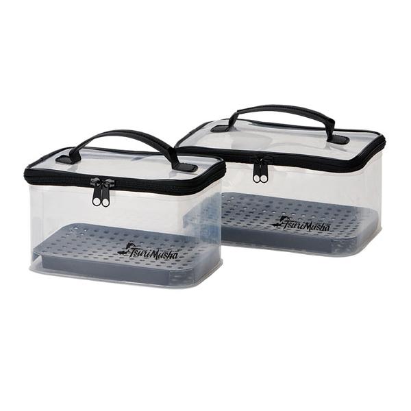 釣武者クーラーインバッグ 23◆サイズ：W235ｘD150ｘH130◆本体：PVC★釣れた魚を入れる事でクーラー内を汚さず、お手入れも簡単に。スノコ付きですので、魚が水に浸かる心配もありません。写真はプロトモデル。