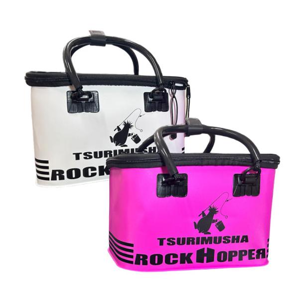 釣武者Rock Hopper バッカンMini■サイズ：Ｗ約33xＤ19.5xＨ21cm■素材：EVA製★気軽に持ち出したくなる33cm サイズのミニバッカンです。コンパクトに折りたため、収納・持ち運びに困らないサイズ感は初めてのバッカンと...