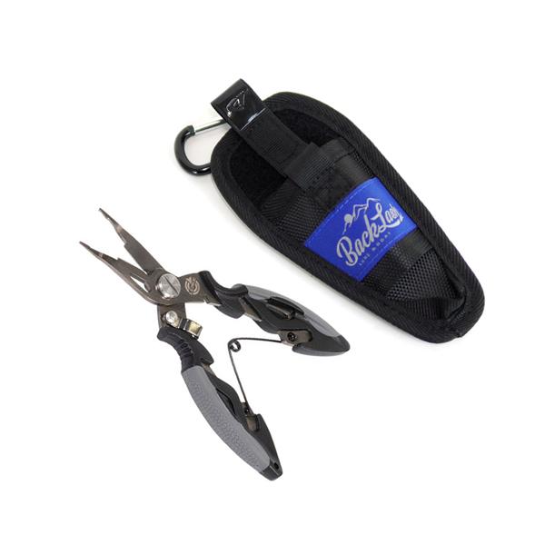 がまかつカッティングPEプライヤー11.5cm LE107-1 ■素材:420ステンレス■サイズ:115mm チタンコート PE、フロロ、ナイロンラインがサクサク切れる。超極細の先端部で＃00 〜＃3 に対応。滑りにくいラバーグリップ。バッ...