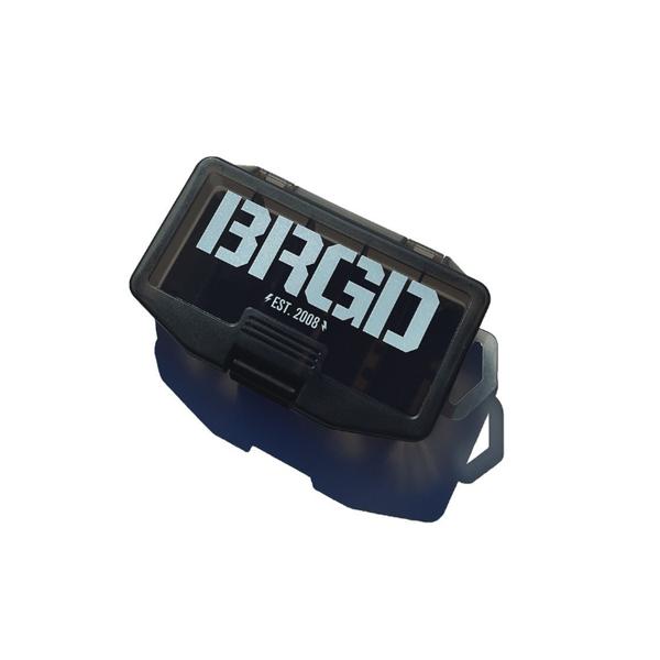 バスブリゲード　タックルボックス S　【BRTB-A27】■カラー：ブラックスモーク■サイズ(mm)：135 x 65 x 30（1マス 65x25x27 ）■素材：PP★小ぶりなルアーやワーム、フックやシンカーを収納できるタックルボックス...