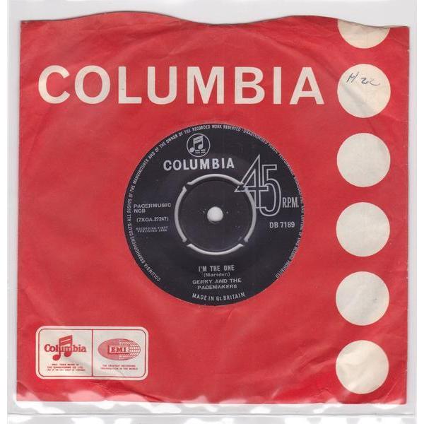 他のサイトでも販売しておりますので在庫切れの際はご容赦ください。中古の7インチ・シングルです。*disc...EXコンディションの評価は個人差があります。イギリス盤(COLUMBIA/DB-7189)です。こちらもよろしくお願い致します。↓...