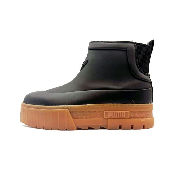 【正規取扱品】PUMAお得意の厚底プラットフォームソールを装備したMAYZE WELLIS BOOT。アーバンアウトドアなスタイルで、市街地でもアウトドアシーンでも活躍します。急な天候の崩れにも対応できる一足。【サイズ・足入れ】 大きめ(+...