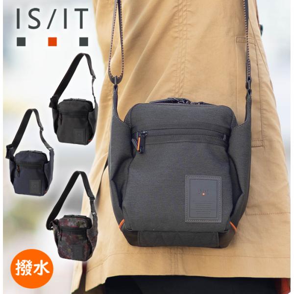 ■ブランドイズイット / ISIT■シリーズガーデン  / ショルダー / 縦型918102■カラーバリエーションクロ / コン / カーキ(花柄)■サイズ横幅 約180mm×縦幅 約230mm×マチ幅 80mm重量：約430g※サイズはす...