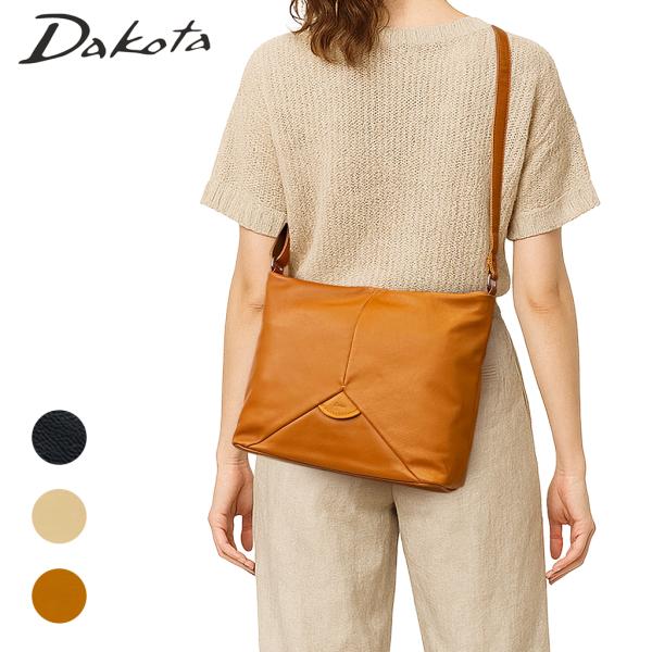 【ギフト包装 無料で承ります！】サイズ：約 W290 x H240 x D105 (mm)※サイズは当店計測サイズとなります。　商品により、若干の個体差が生じます。重量：約440g素材：牛革ダコタ Dakota ボンドゥー ショルダーバッグ...