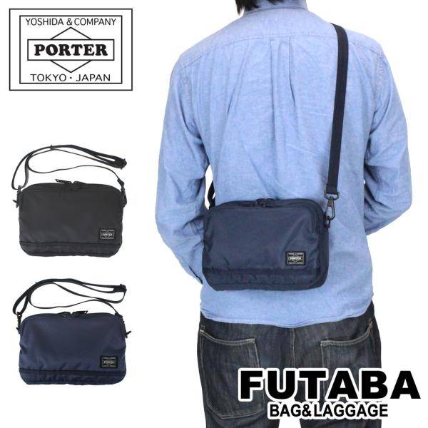 【ギフト包装 無料で承ります！】吉田カバン ポーター フラッシュ ショルダーバッグ PORTER FLASH メンズ SHOULDER BAG 689-05940サイズ：W230/H150/D60mm重量：220g素材：表：ナイロンオックス...
