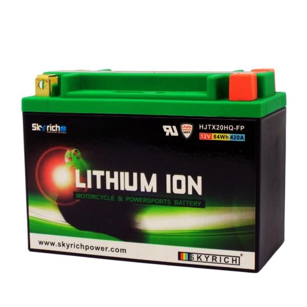 超高性能リチウムイオンバッテリーバッテリー規格：YTX20L-BS FTX20L-BS YTX20-BS YB16B 相当電圧：12V、容量：6Ah/10HR サイズ：横幅175mm×奥行87mm×高130mm重量：1.3Kg高さ調整用ブロ...