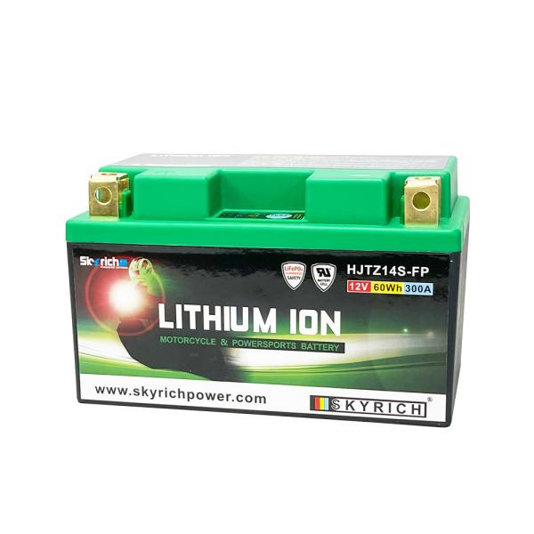 スカイリッチ 超高性能リチウムイオンバッテリーバッテリー規格：YTZ12S相当電圧：12V、容量：5Ah/10HRサイズ(目安)：横幅150 奥行87 高93(mm)重量：1.1Kg高さ調整用ブロック同梱※この商品は初期充電されております。