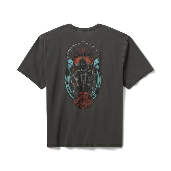 懐かしくレースにインスパイアされたスタイルが、Dickies x HD〓 1930's Moto Racer Heavyweight Pigment Dyed Teeで存分に発揮されています。このメンズTシャツは、耐久性と通気性に優れた23...