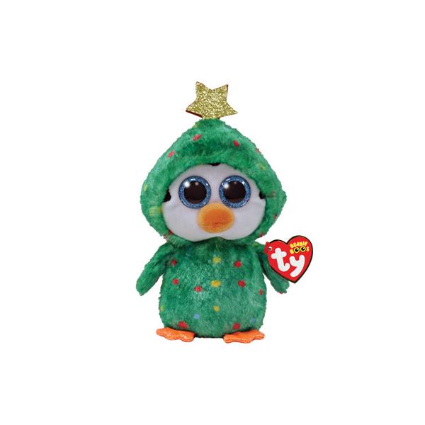 Ty Beanie Boo's ビーニー ブーズ ノエル遊び心の溢れた、こだわりのぬいぐるみです。どこから見ても見つめ返してくれる大きなキラキラ目。◆本体サイズ：約 13 cm◆最高品質のぬいぐるみブランド「Ty」Ty INC.(タイ イン...