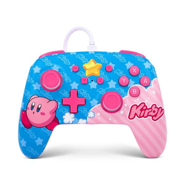 PowerA Wired Controller KirbyNintendo Switch ニンテンドー スイッチPowerA社のスイッチ用コントローラー 有線カービィがデザインされてます。●Nintendo Switchボタンレイアウトを備...
