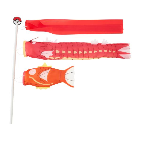 ポケモンオフィシャルショップ ポケモンセンターのオリジナル商品！ポケモンセンターヒロシマのリニューアルオープンを記念したグッズが登場！赤いギャラドスとコイキングの、こいのぼりだよ。◆ポケモンセンターオリジナル 限定商品◆サイズ60.5×7....