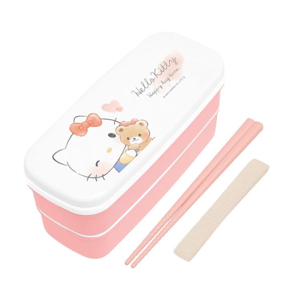 大人気「サンリオキャラクターズ」のランチグッズが登場♪ 抗菌加工が嬉しい♪中フタにピッタリ入るおはし(16.5cm)付き♪フタを外せば電子レンジで温められます◎【サイズ】約H84×W177×D76mm　はしの長さ／約16.5cm【重量】約2...