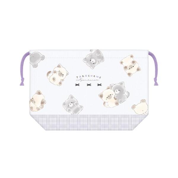 こちらの商品はポスト投函便にて発送する為、代引き決済には対応しておりません。大人気「たろちゃんず」にゃんたろずのランチグッズが登場♪しわになりにくく乾きやすい♪アイロンも簡単◎マチがあるのでお弁当箱を安定して入れることができます♪【仕様】本...