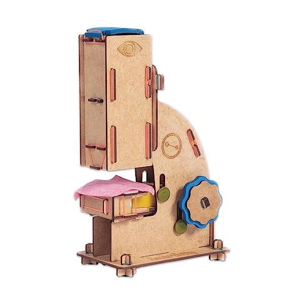 ◆【みたい・しりたい・おもしろい！　ワクワクを刺激する】 約100倍まで拡大可能な顕微鏡がつくれる組み立てパズルです。自ら組み立てた顕微鏡を使って様々な物を観察することにより、大きな感動と達成感を得ることができ、自信につながる成功体験を積む...