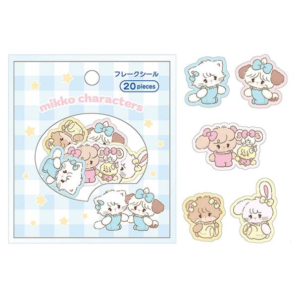 こちらの商品はポスト投函便にて発送する為、代引き決済には対応しておりません。イラストレーター・mikkoの世界観が詰まったフレークシール☆流行を取り入れつつ、どこか懐かしくチャーミングな世界観でZ世代を中心にブームとなっている、イラストレー...