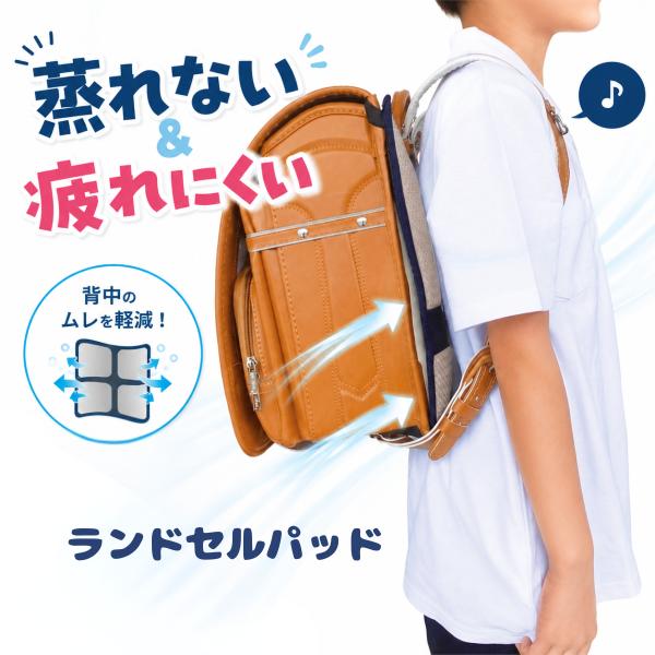 こちらの商品はポスト投函便にて発送する為、代引き決済には対応しておりません。通気性抜群！ランドセル用背あてパッド。・立体構造で風が通り、ムレにくい・速乾メッシュでさらっと快適・肩・腰への負担を軽減・簡単着脱で毎日使いやすい・名前が書けるネー...